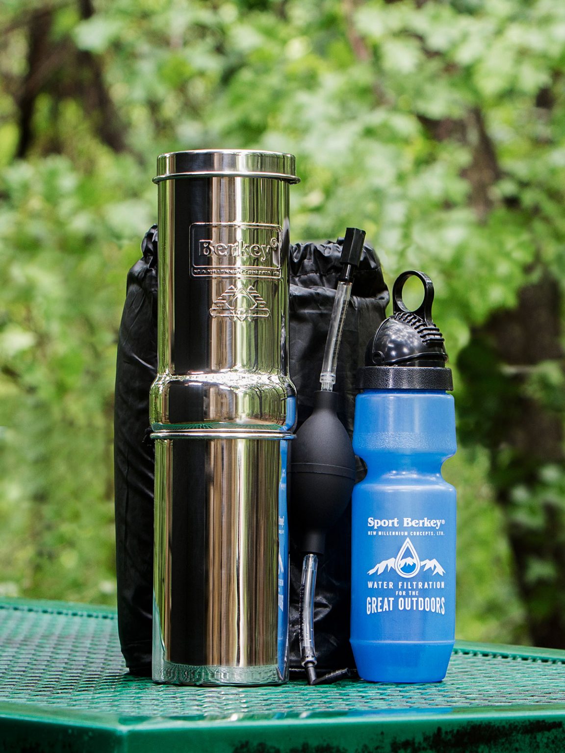 Go Berkey waterfilter set met Black Berkey primer